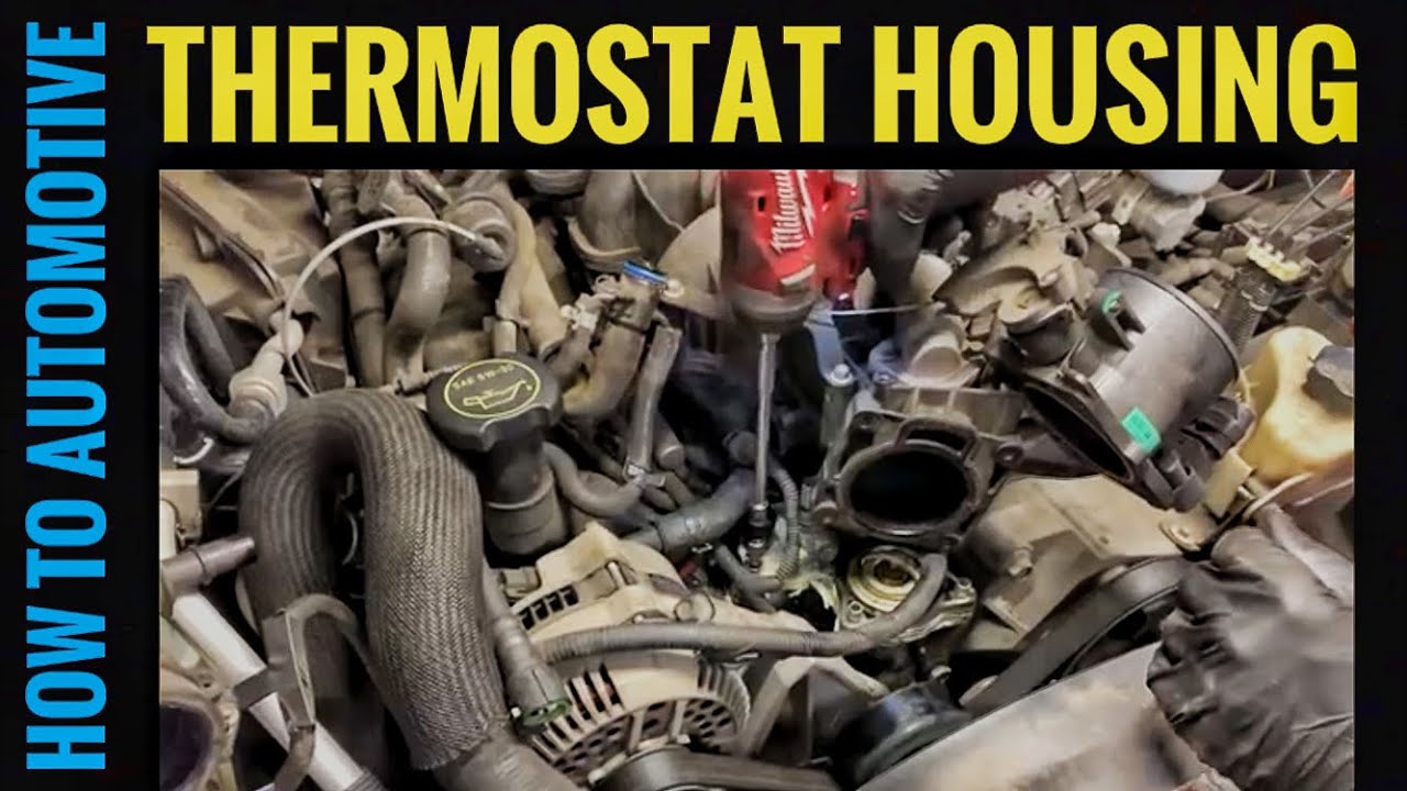 Ford Ranger And Explorer 4.0l Engine: How To Replace The Thermostat Housing