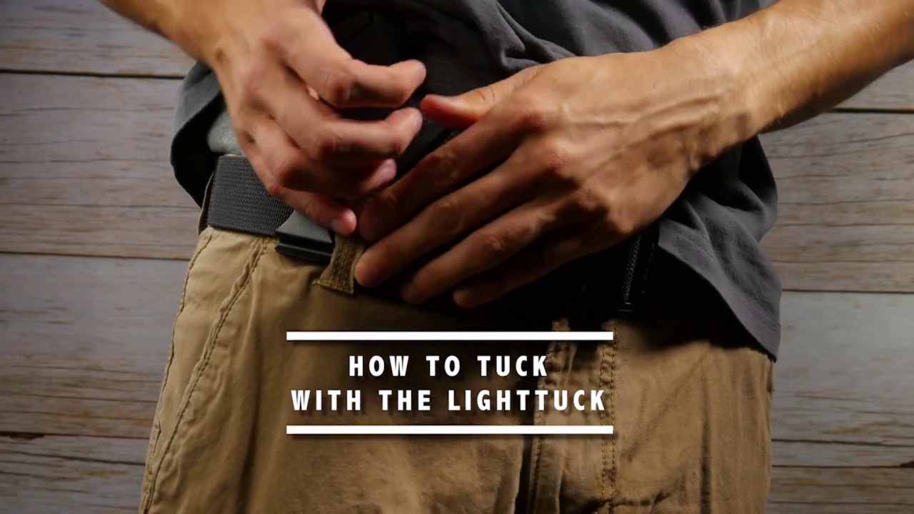 How to Tuck a LightTuck - Vedder Holsters - Previous Version