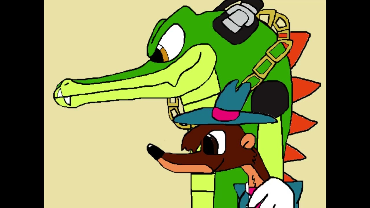 Vector vector crocodile trailer