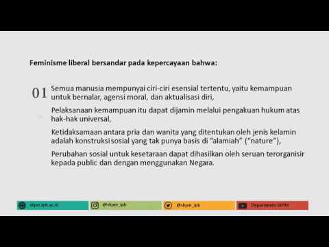 TTSPM - Relasi Gender dalam Komunitas & Pengemas menurut Perspektif Feminisme