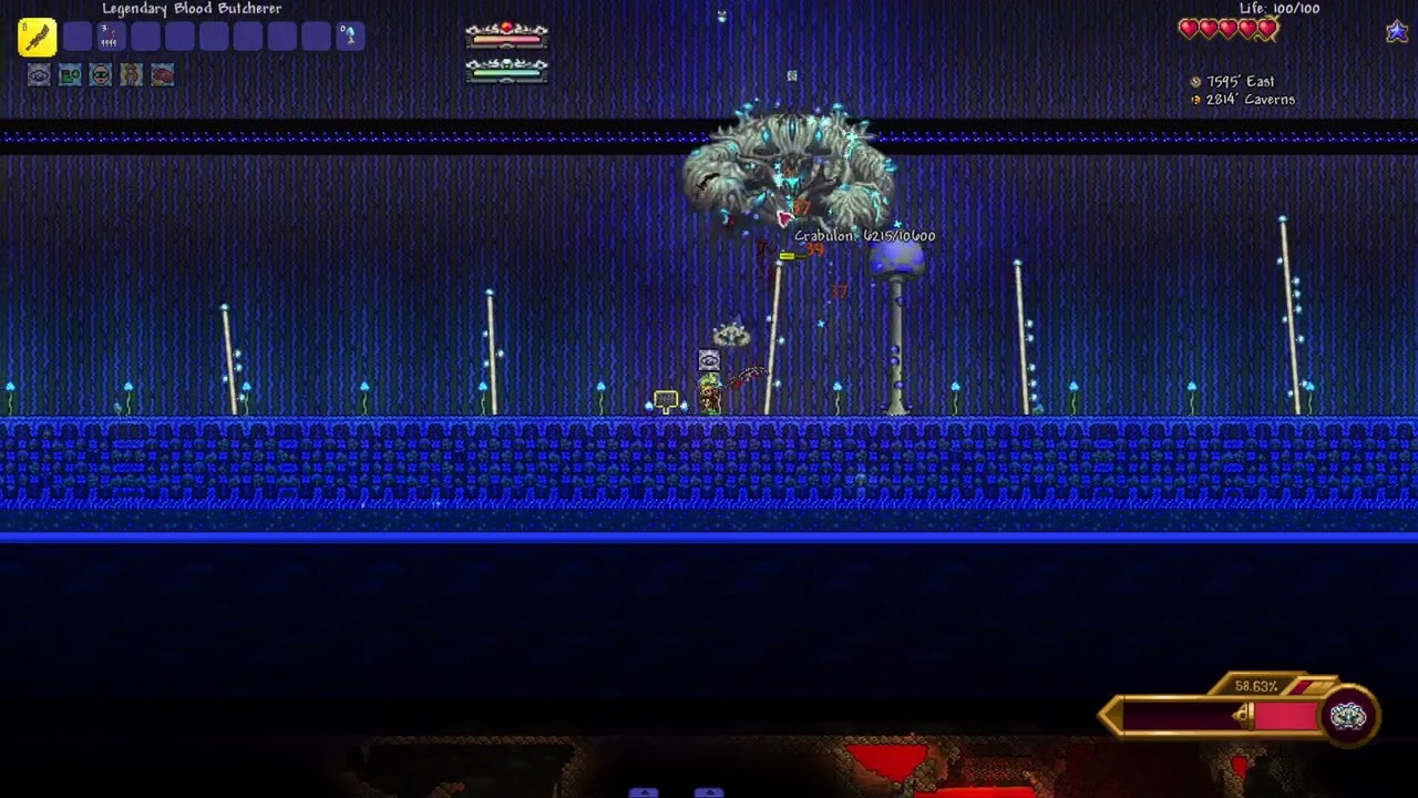 Crabulon No-Hit | Calamity Infernum