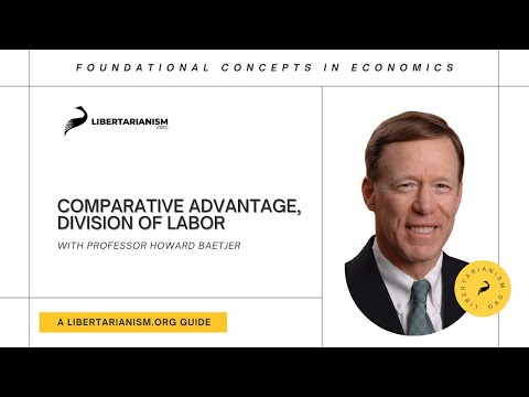 Comparative Advantage, Division of Labor | Foundational Concepts in Economics with Howard Baetjer