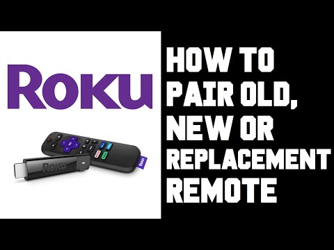Roku How To Pair Remote - Connect Pair Setup New or Replacement Roku Remote with Roku TV Help