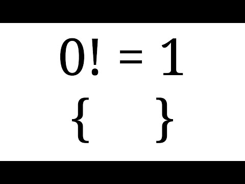 What is Zero Factorial?