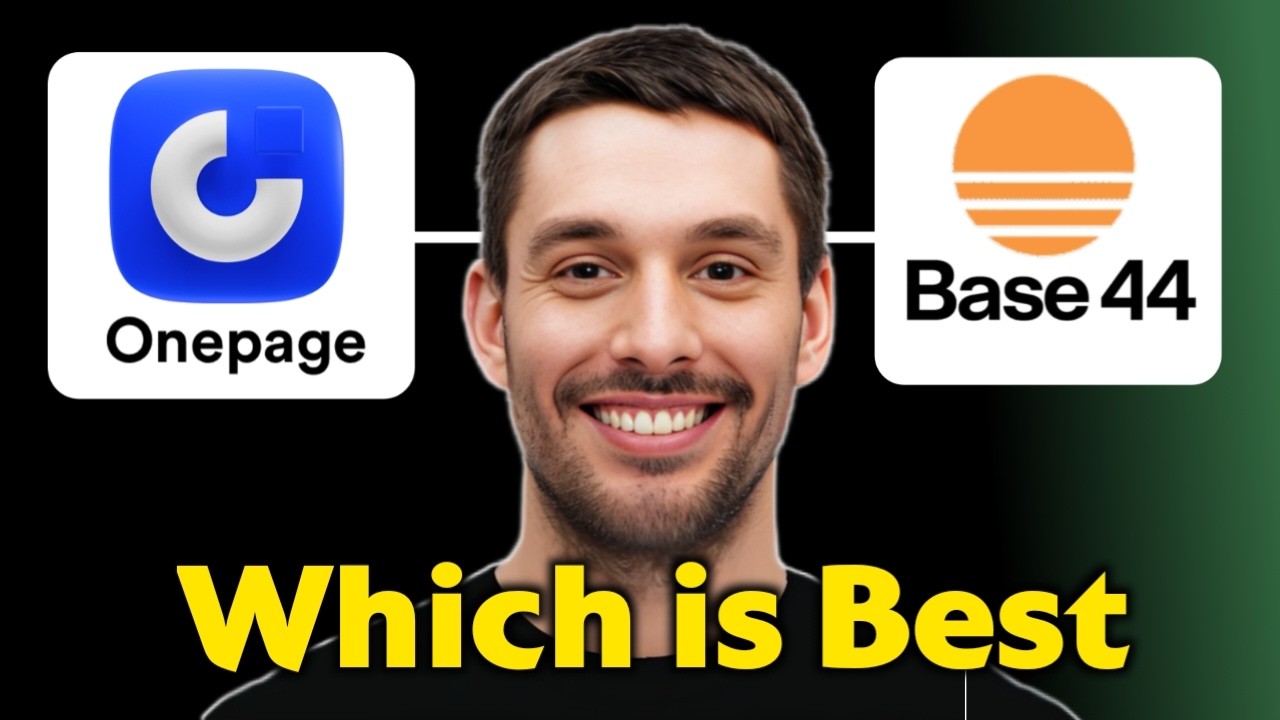 Onepage AI vs Base44 – Full Comparison & Honest Review