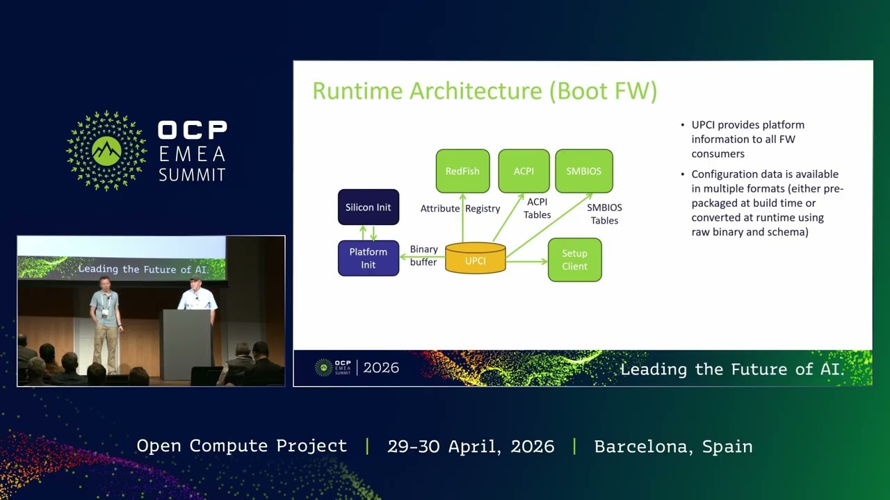 From Code to Data: Advancing the Unified Platform Configuration Interface (UPCI)