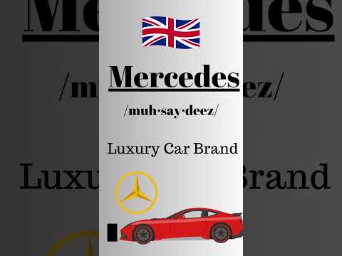 How to Pronounce Mercedes Correctly in British English  #pronunciationguide #learnenglish
