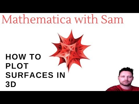 Mathematica Tutorial 19 - How to Plot Surfaces in 3D