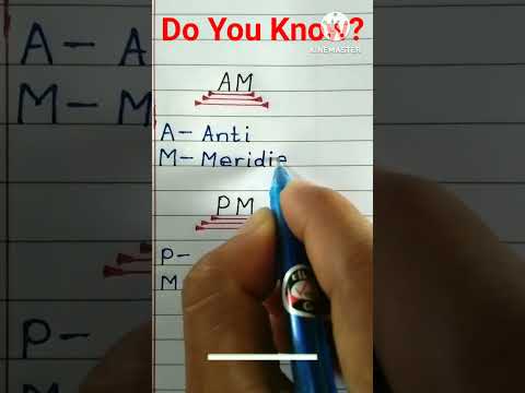 Full Form Of AM And PM #shorts #viral #ytshorts #trendingshorts #fullform #am #pm