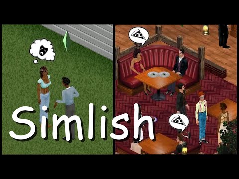 1 hour sims talking in simlish, social interactions
