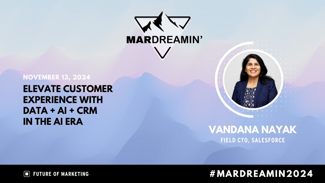 Elevate Customer Experience with Data + AI + CRM in the AI Era