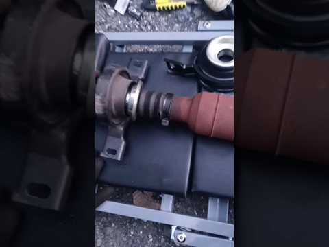 bad center support bearing #shorts #youtubeshorts #trending #cadillac #cts #diy #foryou #fyp