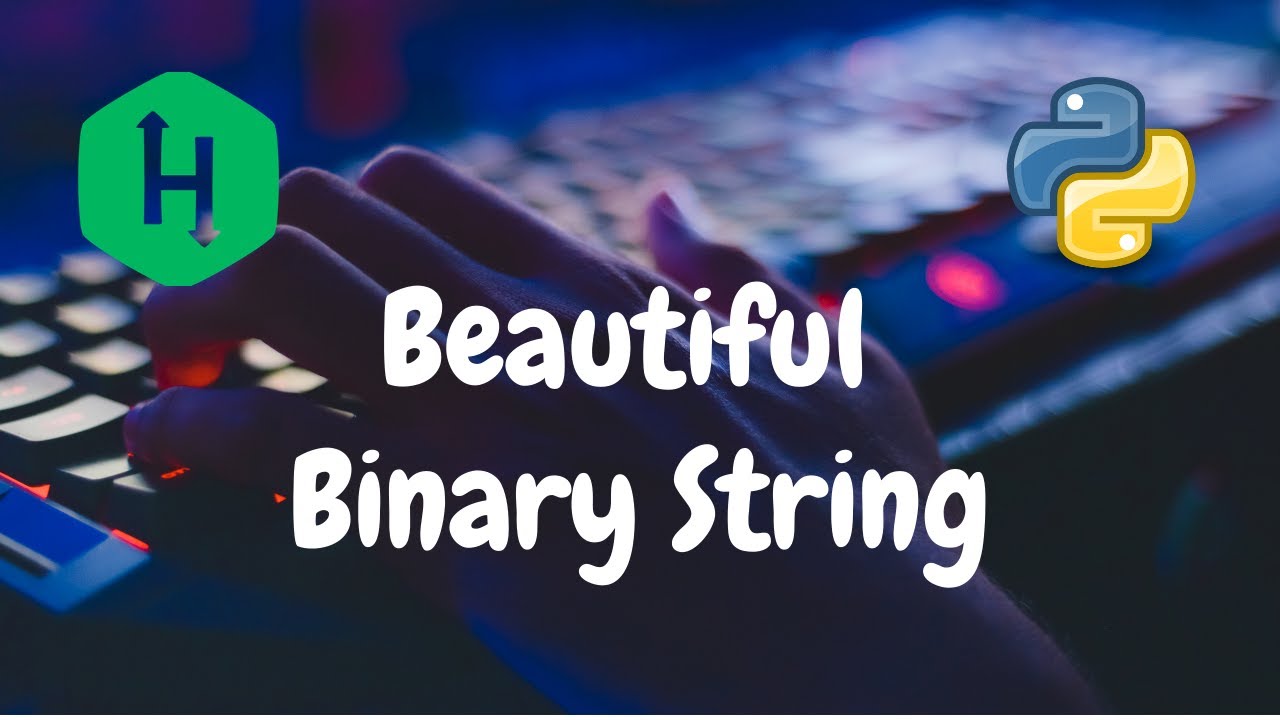 91 - Beautiful Binary String | Strings | Hackerrank Solution | Python