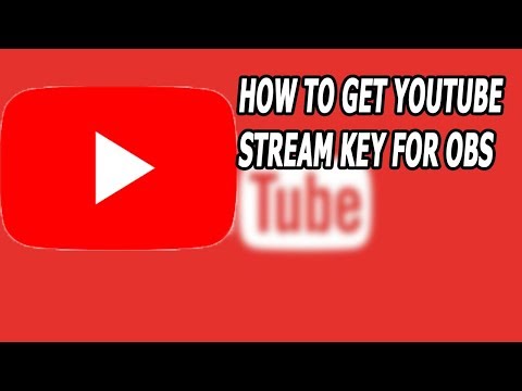 HOW TO GET YOUTUBE STREAM KEY FOR OBS
