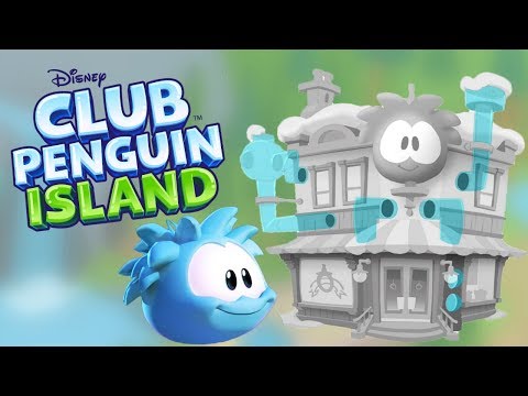 PUFFLES ON CLUB PENGUIN ISLAND!