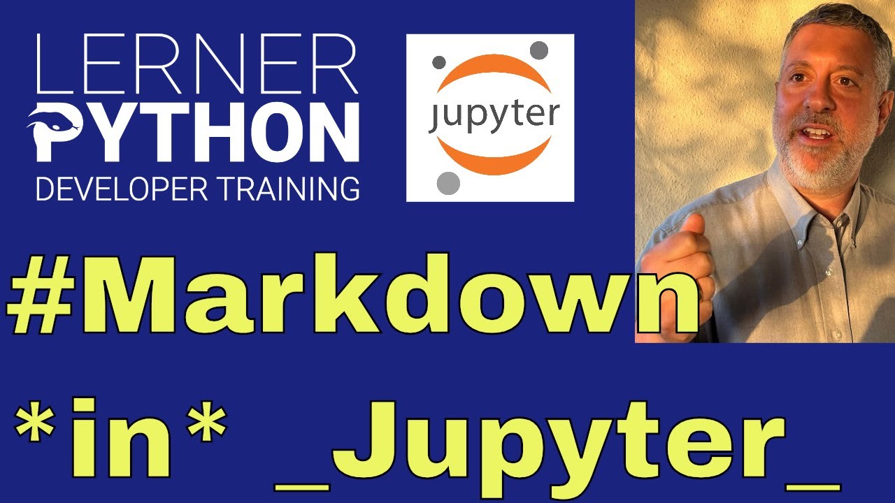 Using Markdown in Jupyter