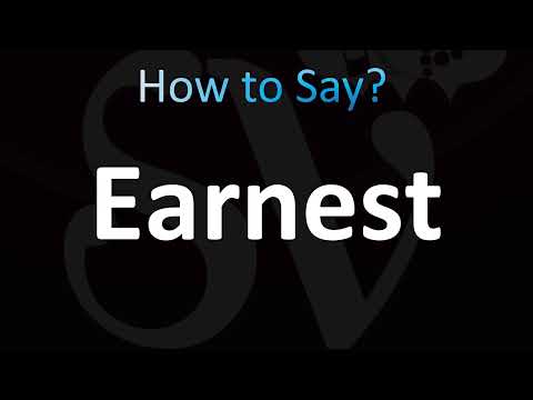 How to Pronounce Earnest (CORRECTLY!)