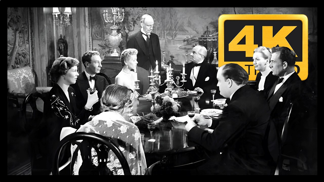 🎬 Three Steps in the Dark (1953) 4K | British Murder Mystery | Greta Gynt & Hugh Sinclair 🕯️🔍