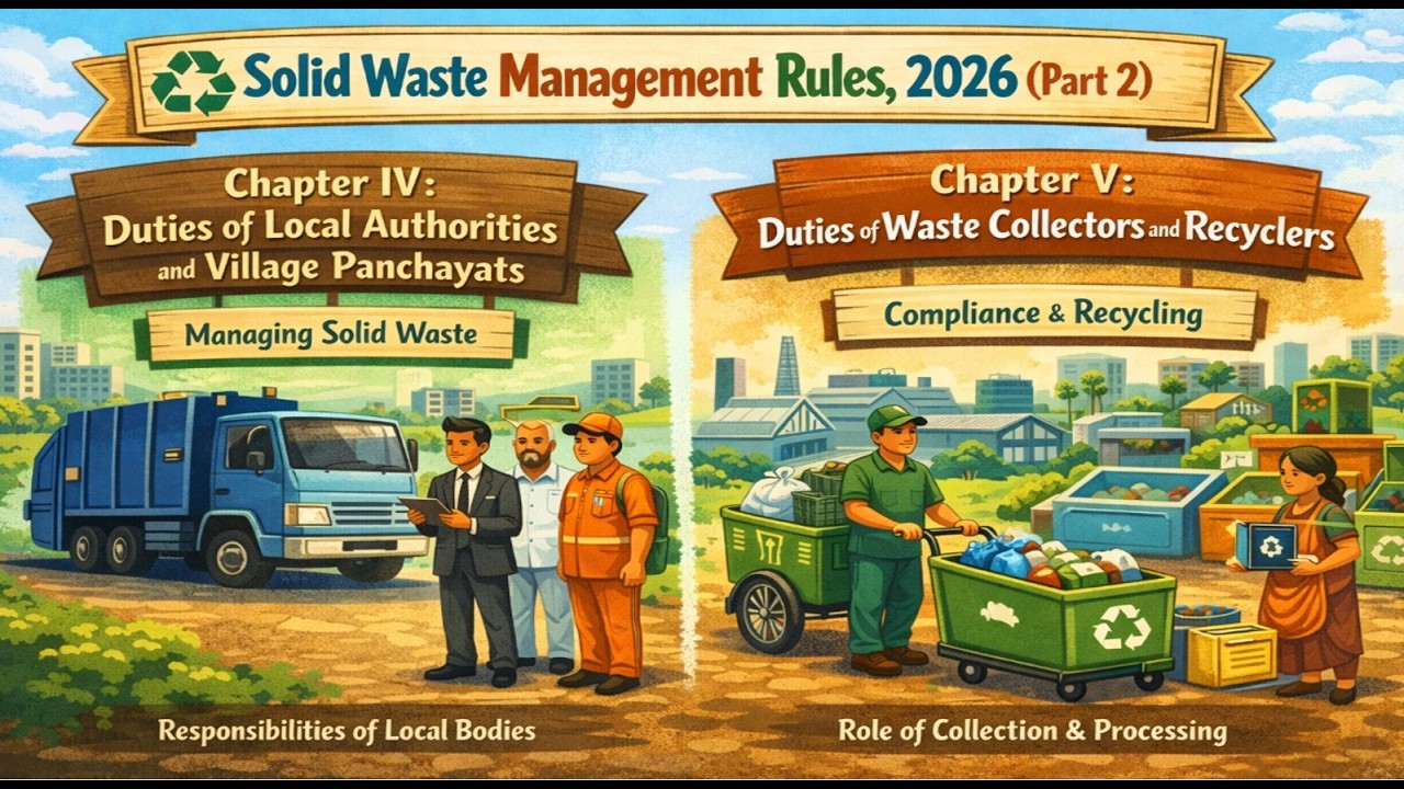 Solid Waste Management Rules 2026 Part 2 5h2
