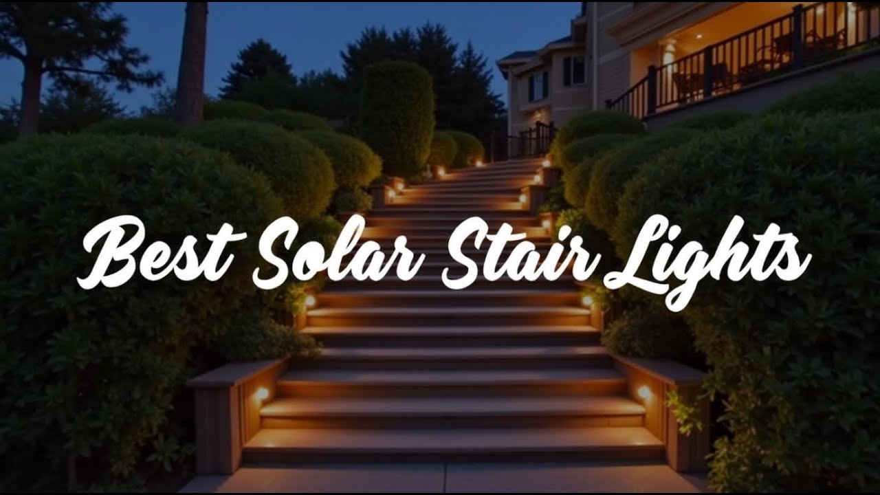Best Solar Stair Lights for Outdoor Steps – 2025 Buyer’s Guide