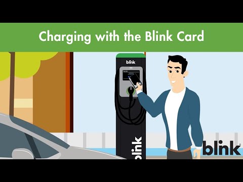 How to Start a Charge with the Blink Card