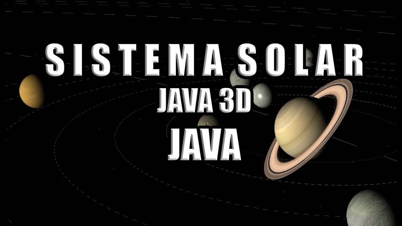 Solar System - Java3D - Java