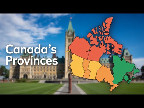 Canada’s Provinces Explained for in 3 mins!