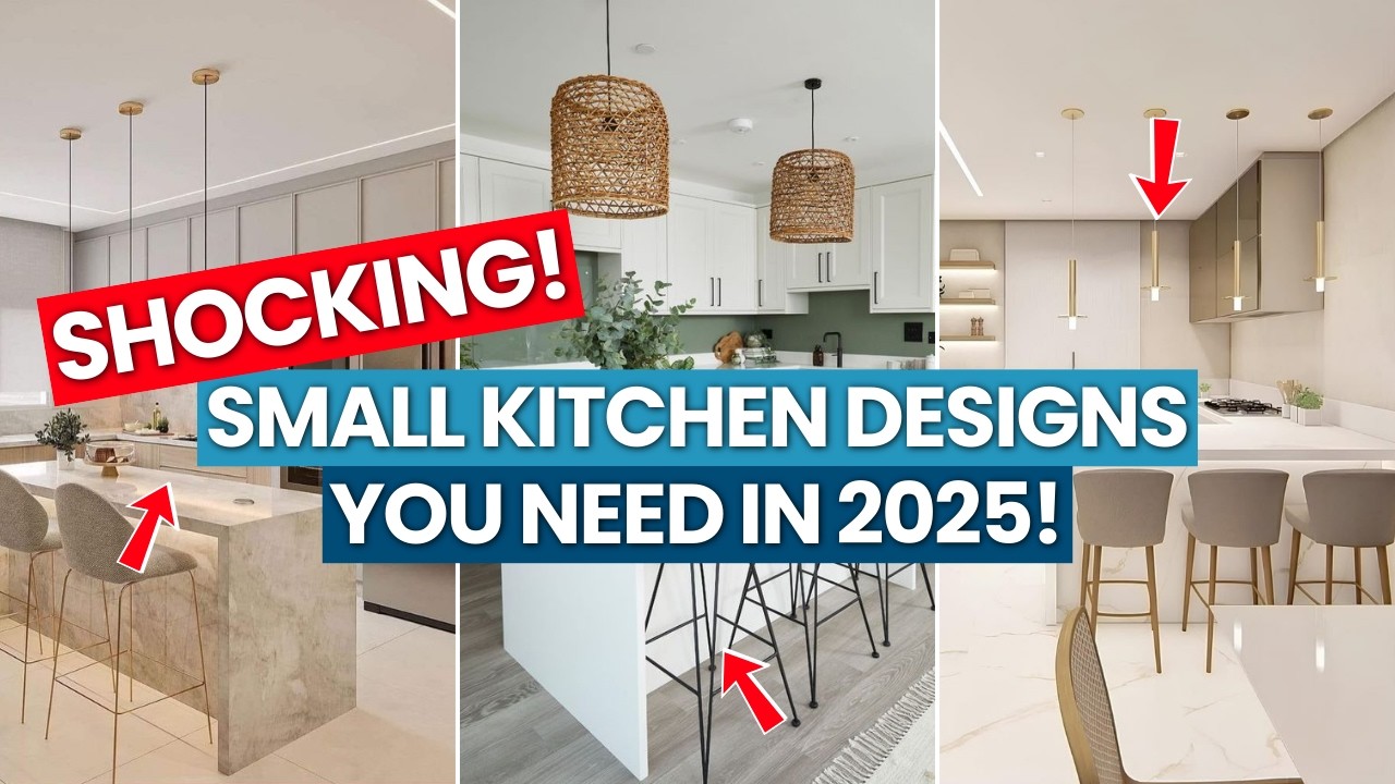 2025 Modern Kitchen Ideas for Small Apartments Space Saving & Stylish Designs| Latest kitchen design