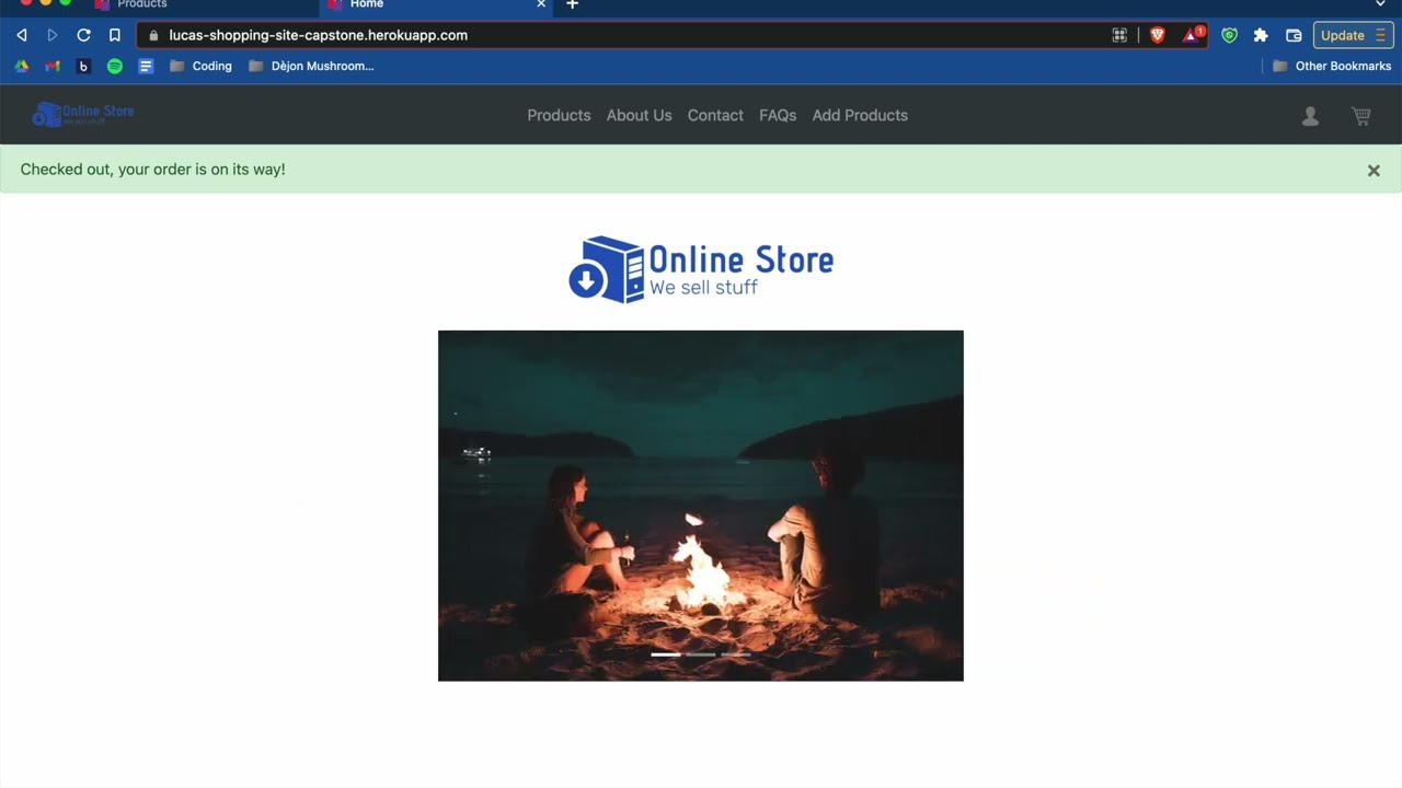 Python/Flask E-commerce Capstone