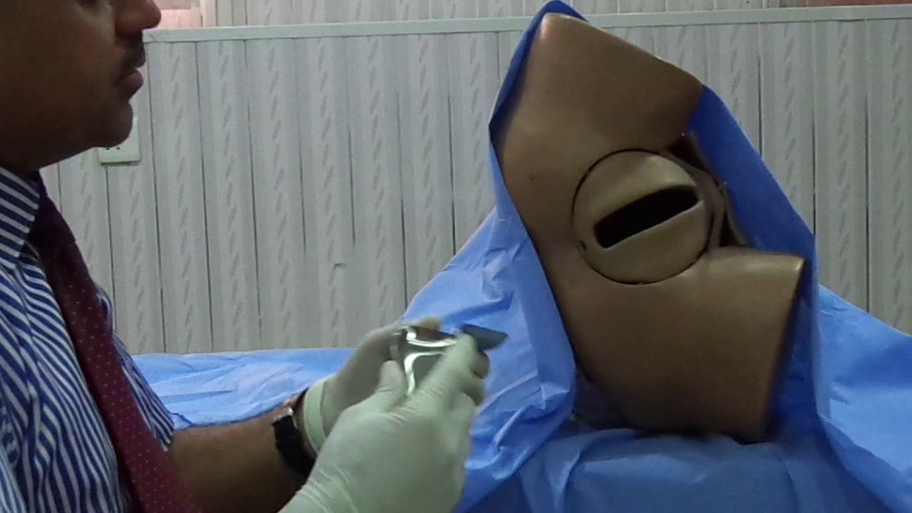 Sim's speculum examination dr. Ali Falih