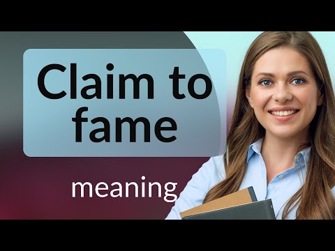 Claim to Fame: Understanding This Popular Phrase