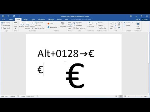 To type the Euro symbol (€) : How To Insert Euro € Symbol in Any Document