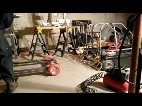 Race Kart Electric lift stand. Homemade. – Electric Go Kart Store