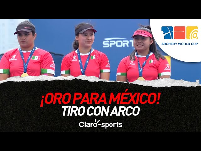 ¡México gana Oro, Plata y Bronce en Copa del Mundo de Tiro con Arco!