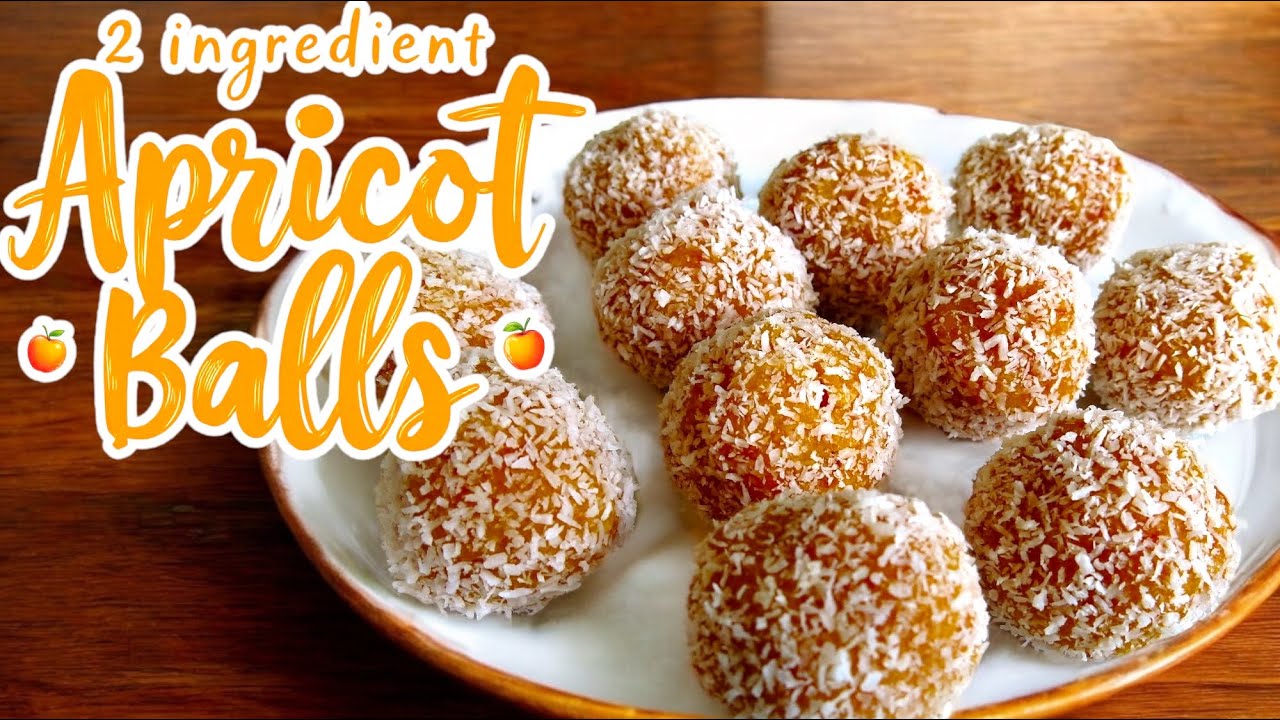 Make These Amazing 2 Ingredient Apricot Balls In Just 5 Minutes!