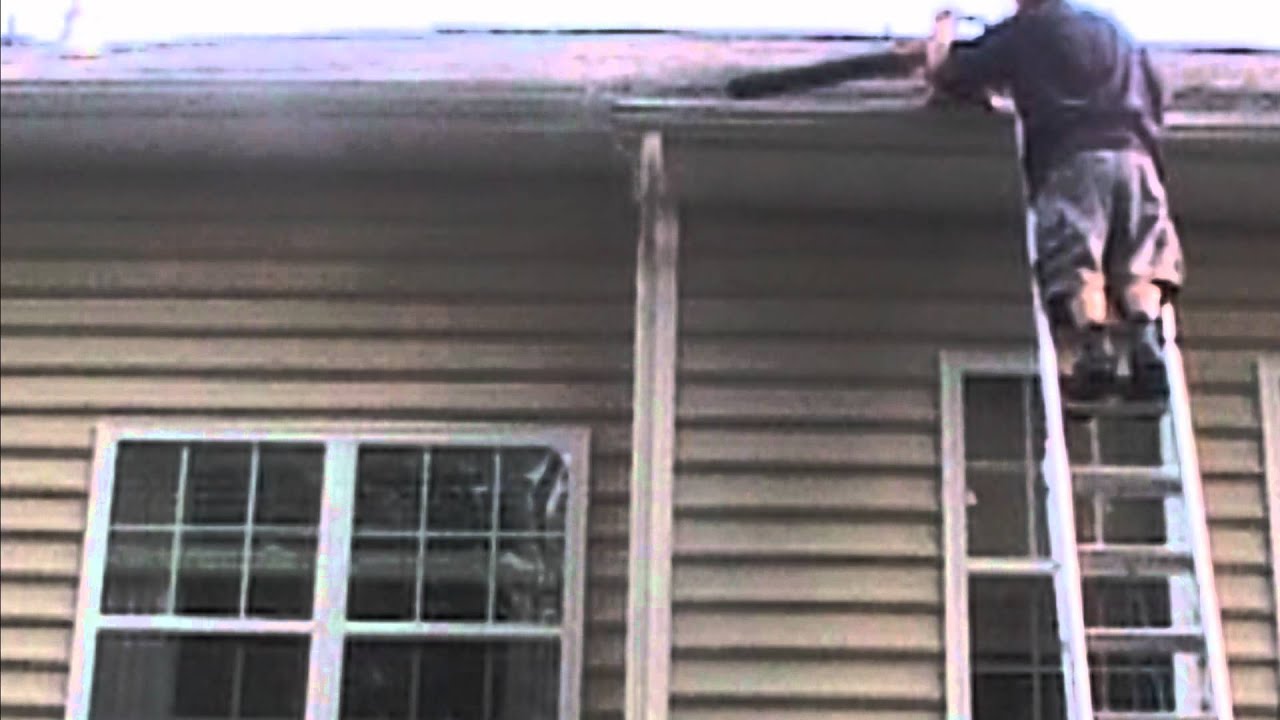 Overflowing Gutter causes foundation problems