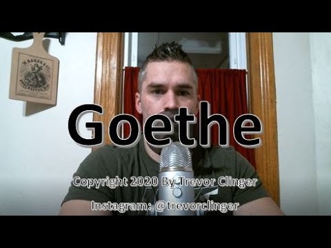 How To Pronounce Goethe