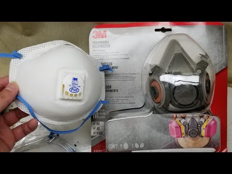 P95 vs P100 Respirator Mask – How I use them. Overview – Unboxing ...