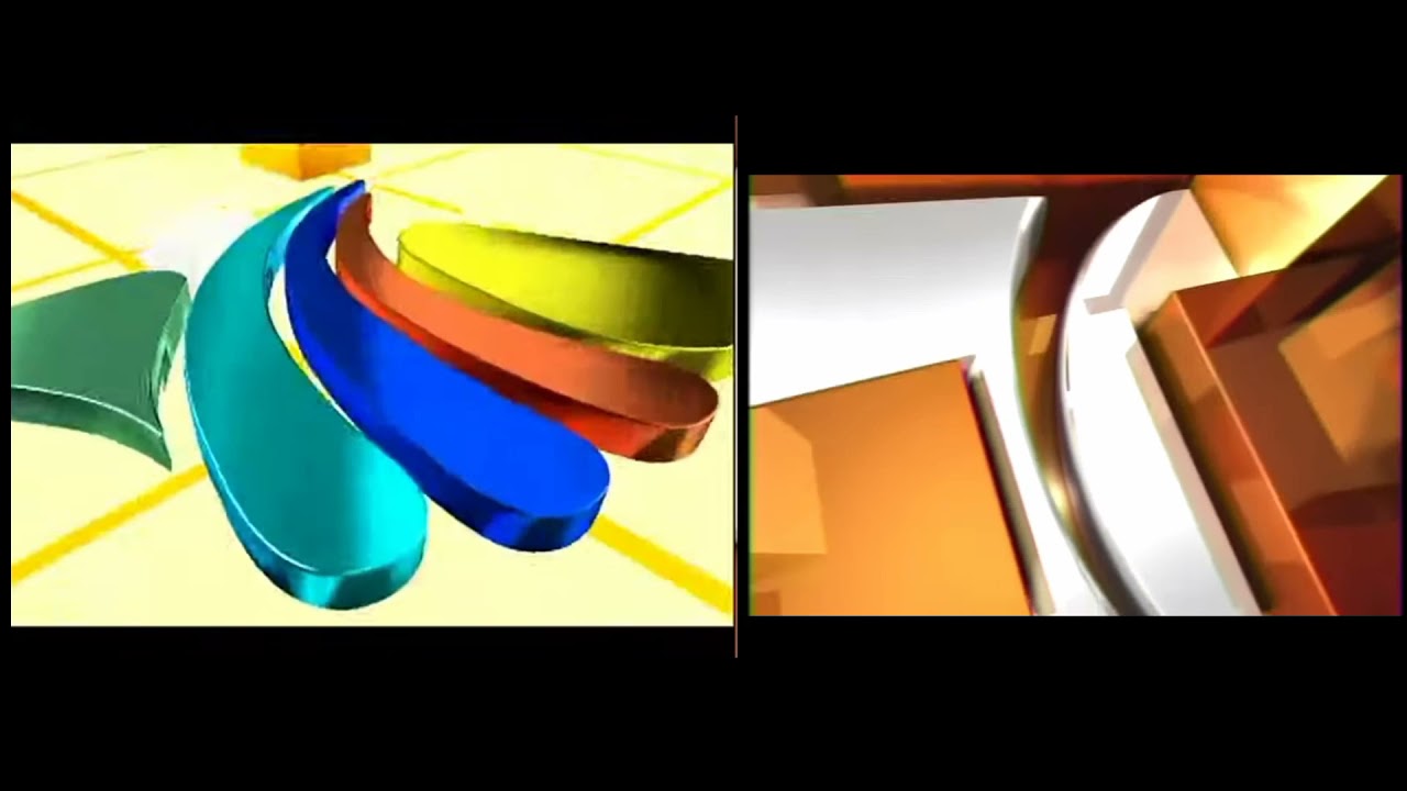 Telemundo and Azteca America's Late 2000s ID Comparison