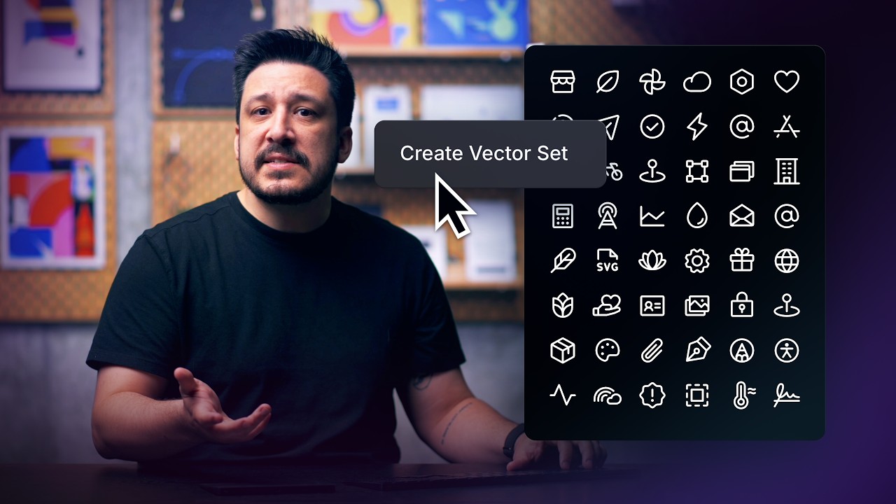 Creating and Organizing Vector Sets in Framer (Vectors Lesson 3)