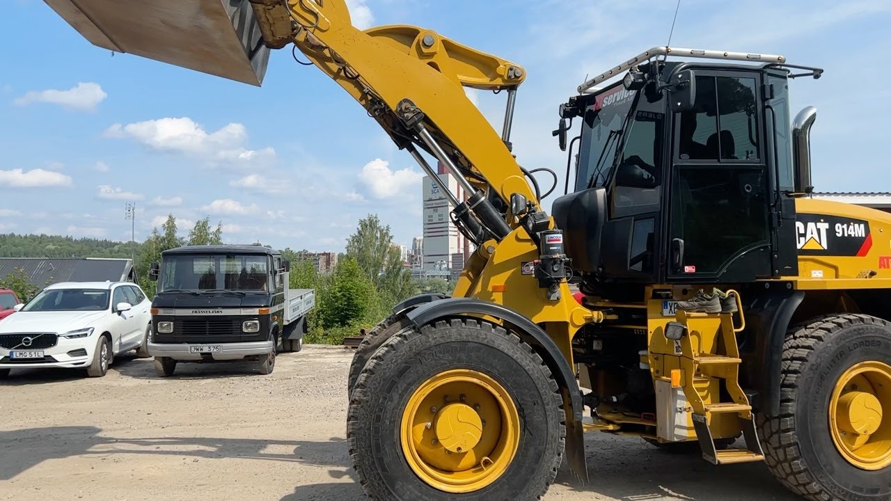 Hjullastare Cat 914M-5, Timrå, Klaravik auktioner