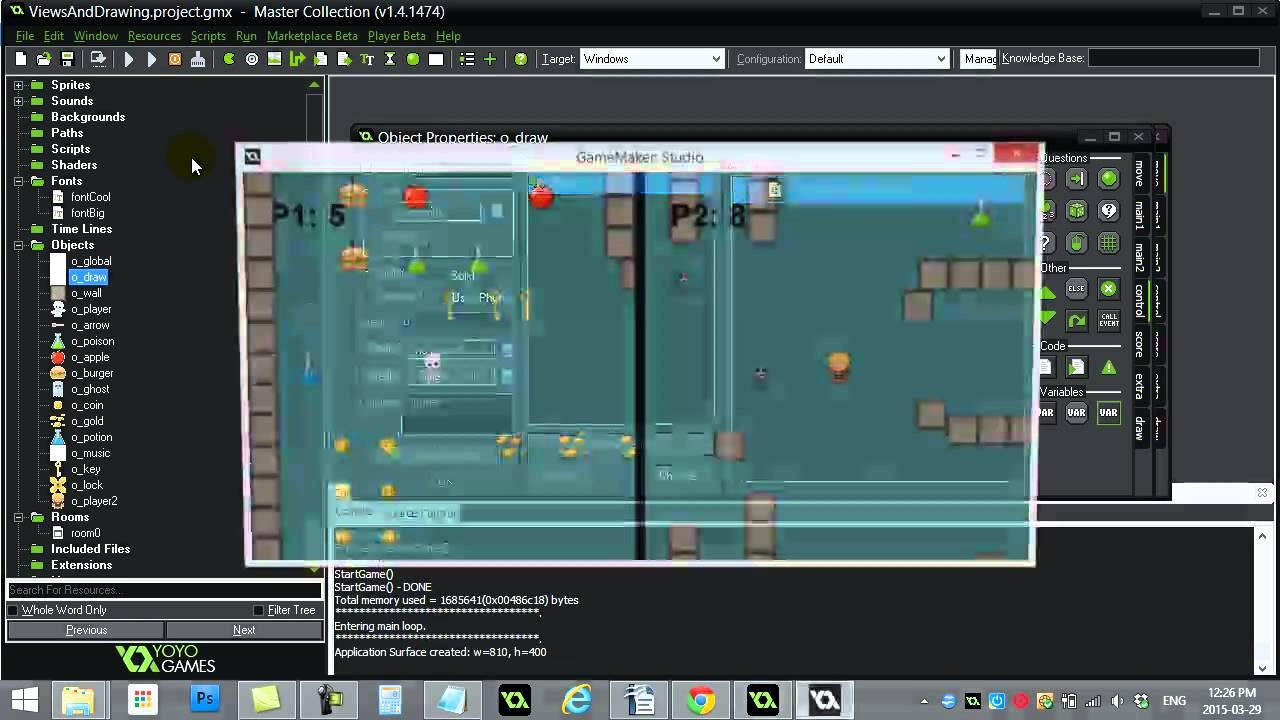 GameMaker How To Use Views And Drawing