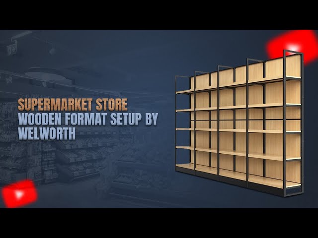 Supermarket Wooden Racks - Octagon Wooden Display Rack Manufacturer ...