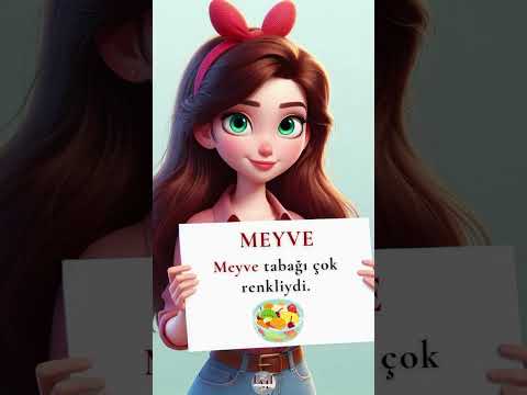 Words in Turkish that start with the letter "M" #everymomentturkish #learnturkishwords #learning