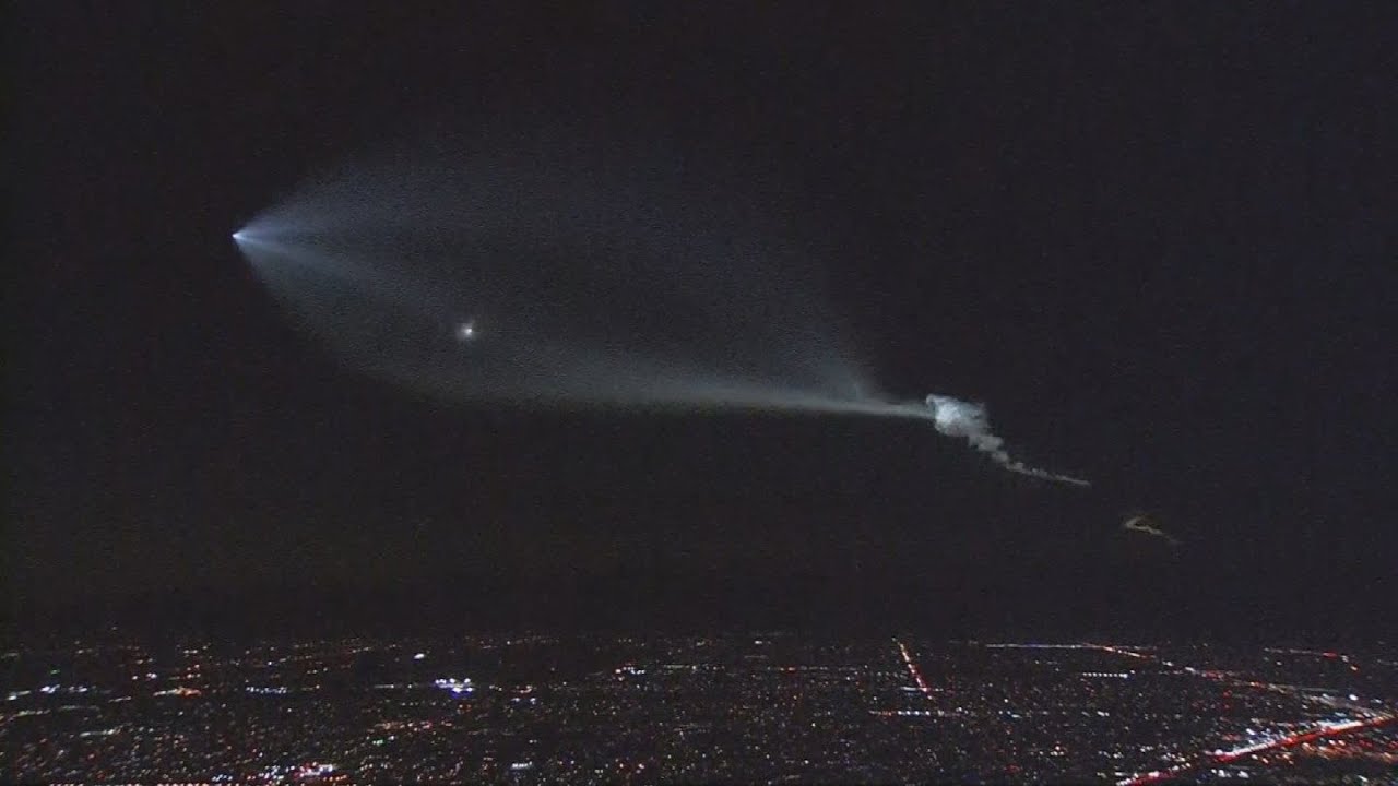 VIDEO: SpaceX launch seen in Phoenix