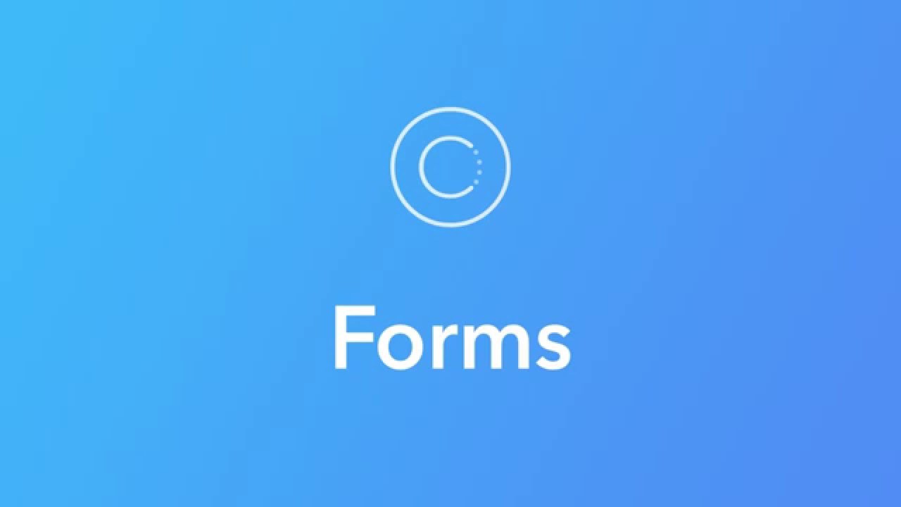 Ionic Creator Tutorials // Forms