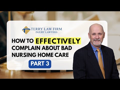 Effective Nursing Home Complaint