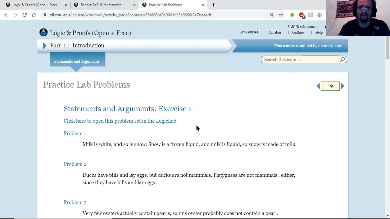 Logic and Proofs - Chapter 1 - How-to