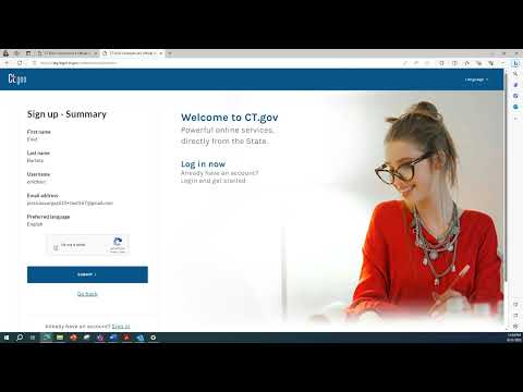 Create a CT.gov Account
