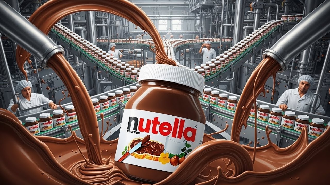 Inside the Nutella Factory | How This Famous Spread Is Made